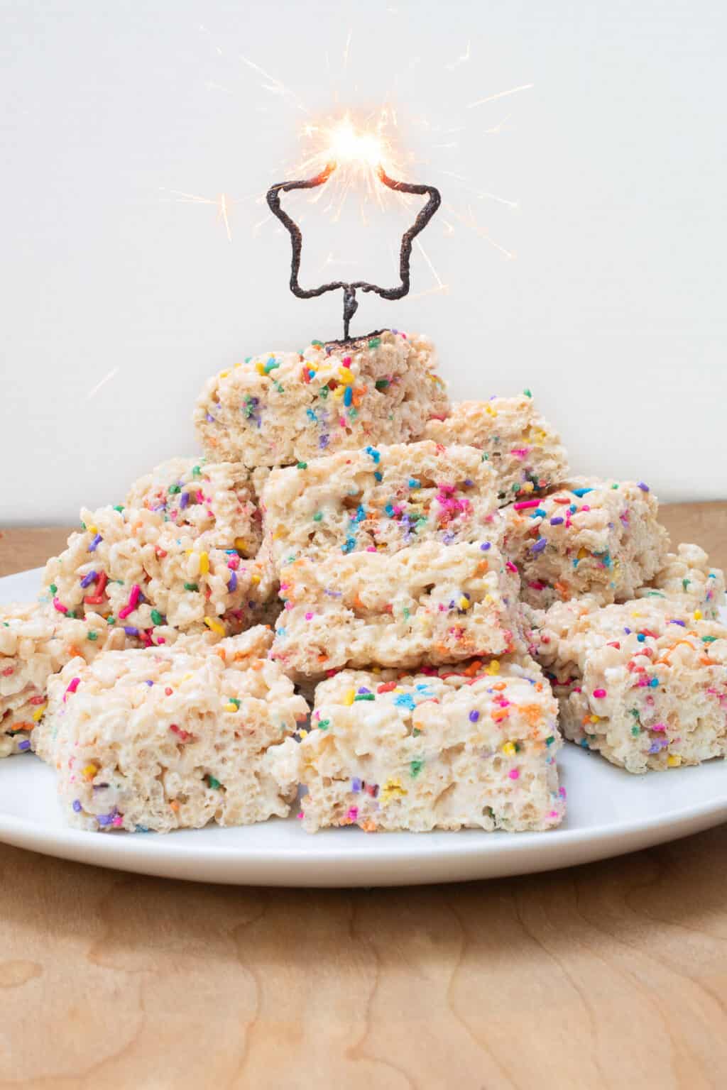 Homemade Birthday Cake Rice Krispie Treats | Plan. Eat. Post. Repeat.