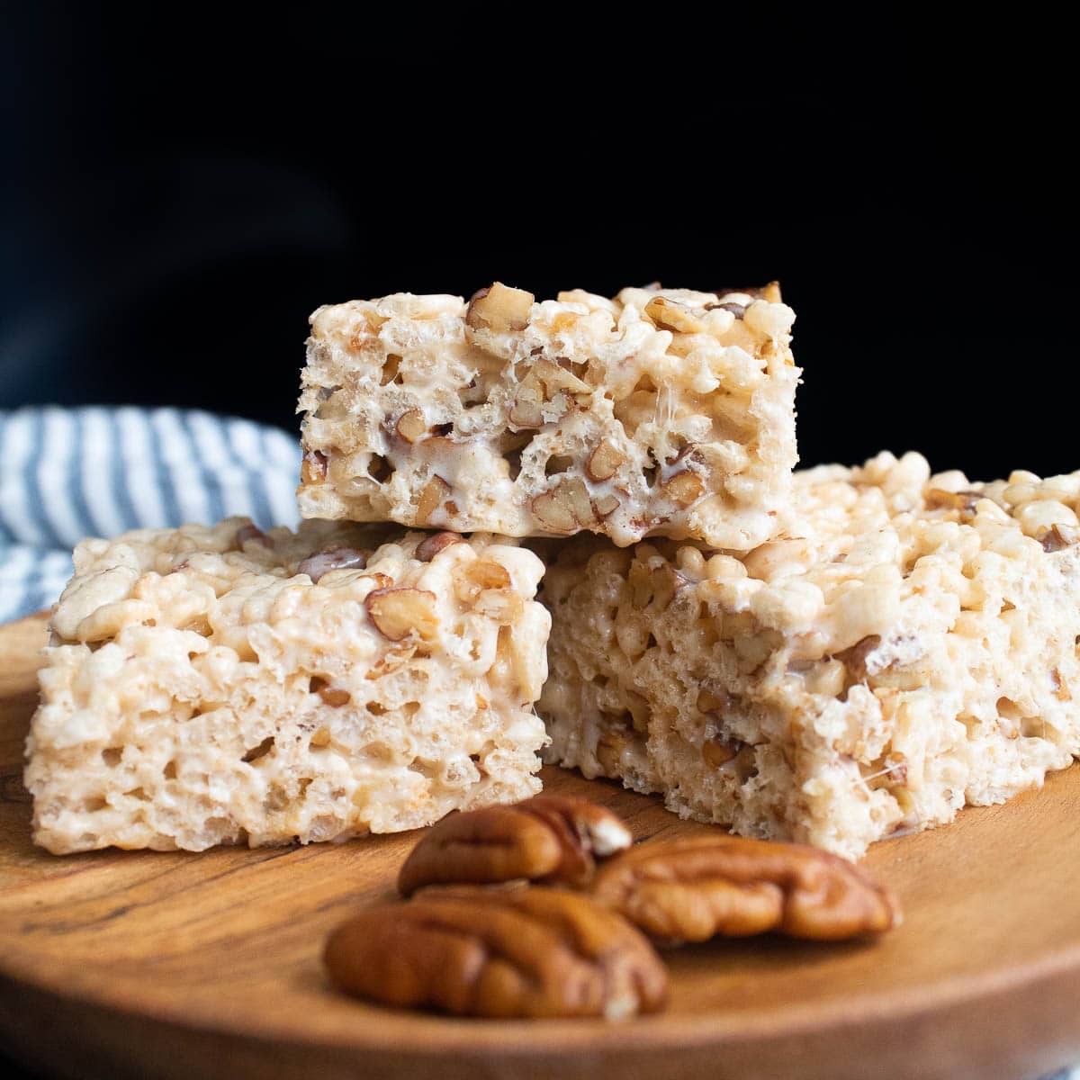 Gourmet Rice Krispie Treats with Brown Buttered Pecans | Plan. Eat ...